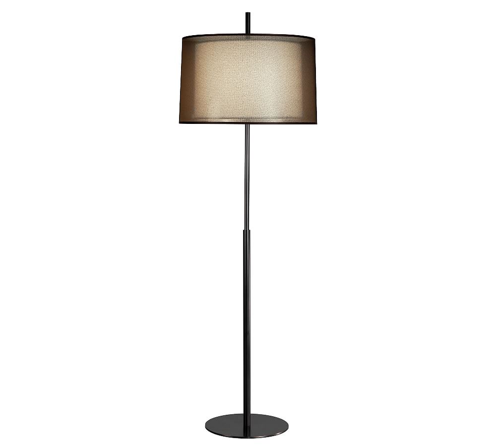 Edna Metal Floor Lamp (64") | Pottery Barn