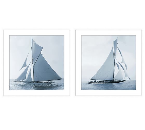 Blue Sails Print | Pottery Barn
