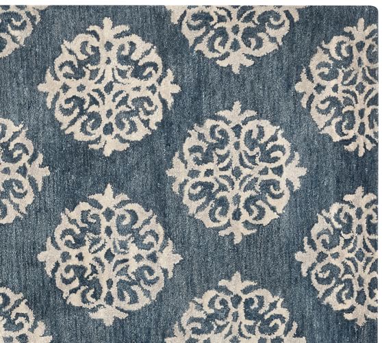 Empire Scroll Rug Swatch | Pottery Barn
