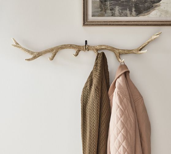 Antler Row of Hooks | Pottery Barn