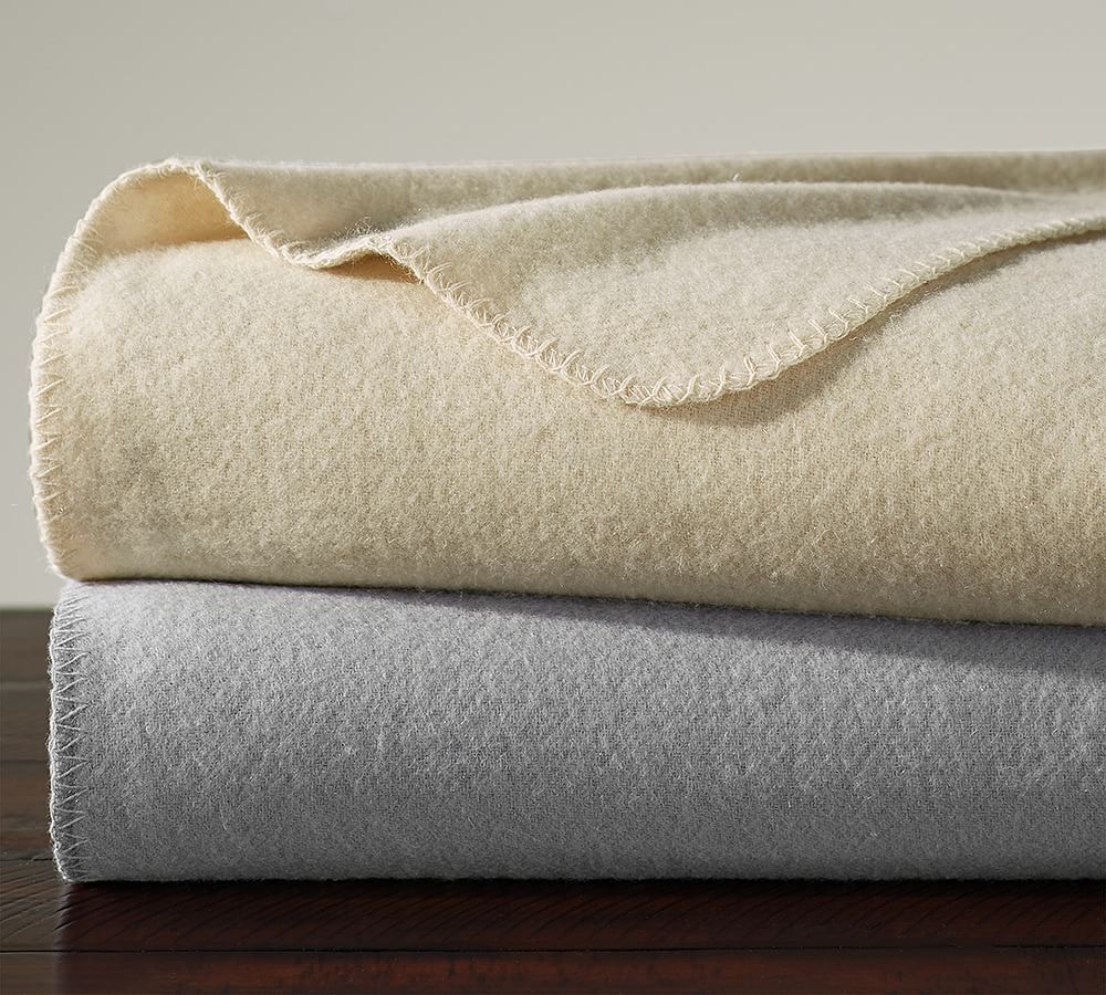 Jorden Wool Throw Blanket | Pottery Barn