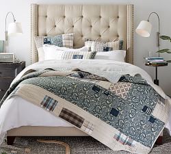 Malibu Patchwork Quilt & Sham | Pottery Barn