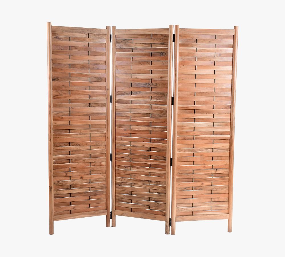 Zola Folding Privacy Screen | Pottery Barn