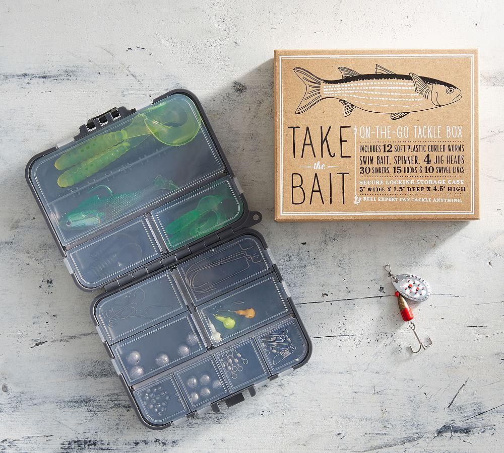 Take the Bait - On The Go Tackle Box | Pottery Barn
