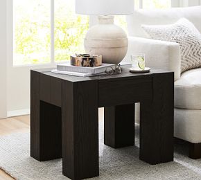 Merced Rectangular Side Table (20") | Pottery Barn