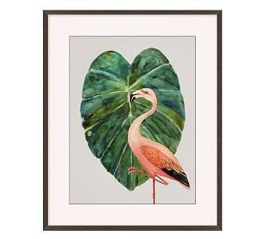 Flamingo & Palm | Pottery Barn