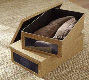 Paloma Collapsible Boot Box | Pottery Barn