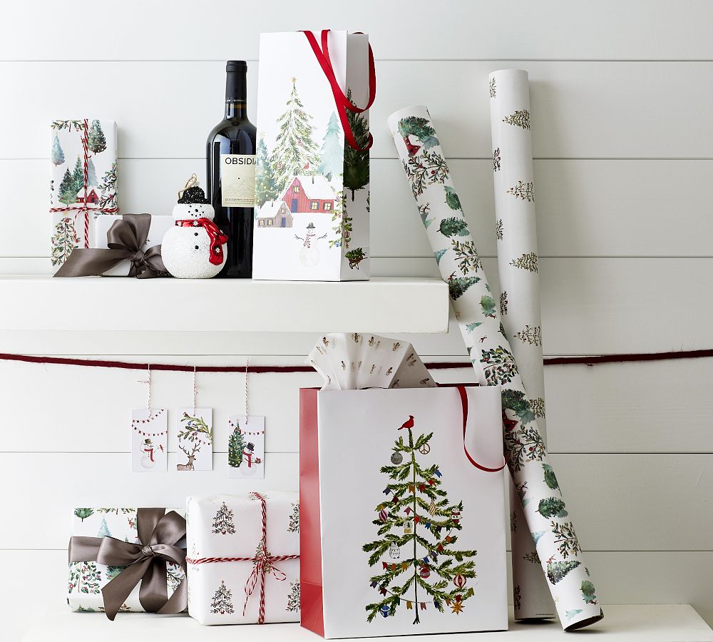 19-Piece Holiday Gift Wrapping Sets | Pottery Barn