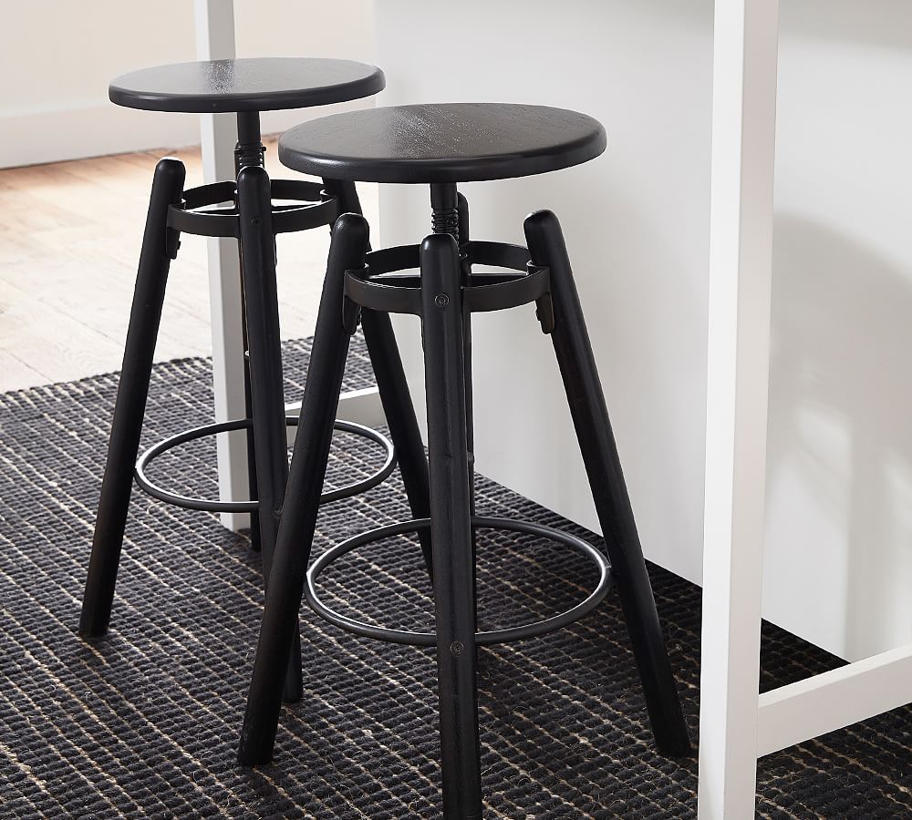 Duval Adjustable Stool | Pottery Barn