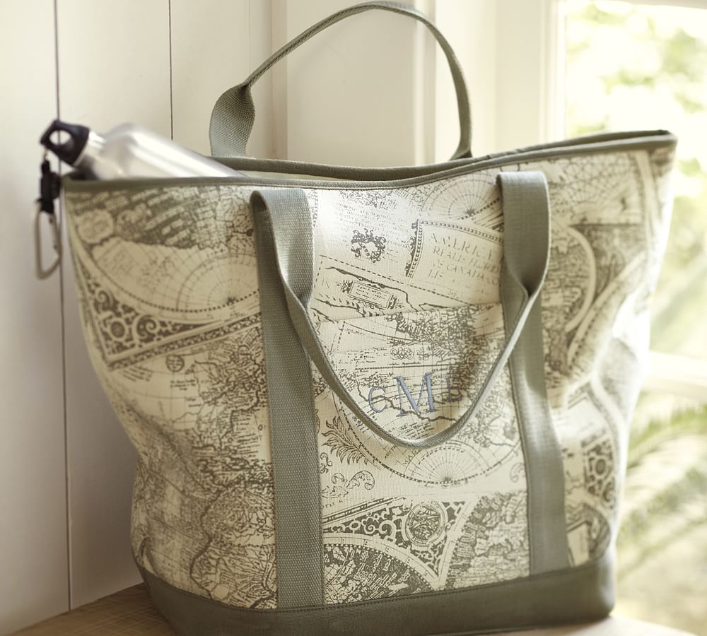 Cartography Tote Bag | Pottery Barn