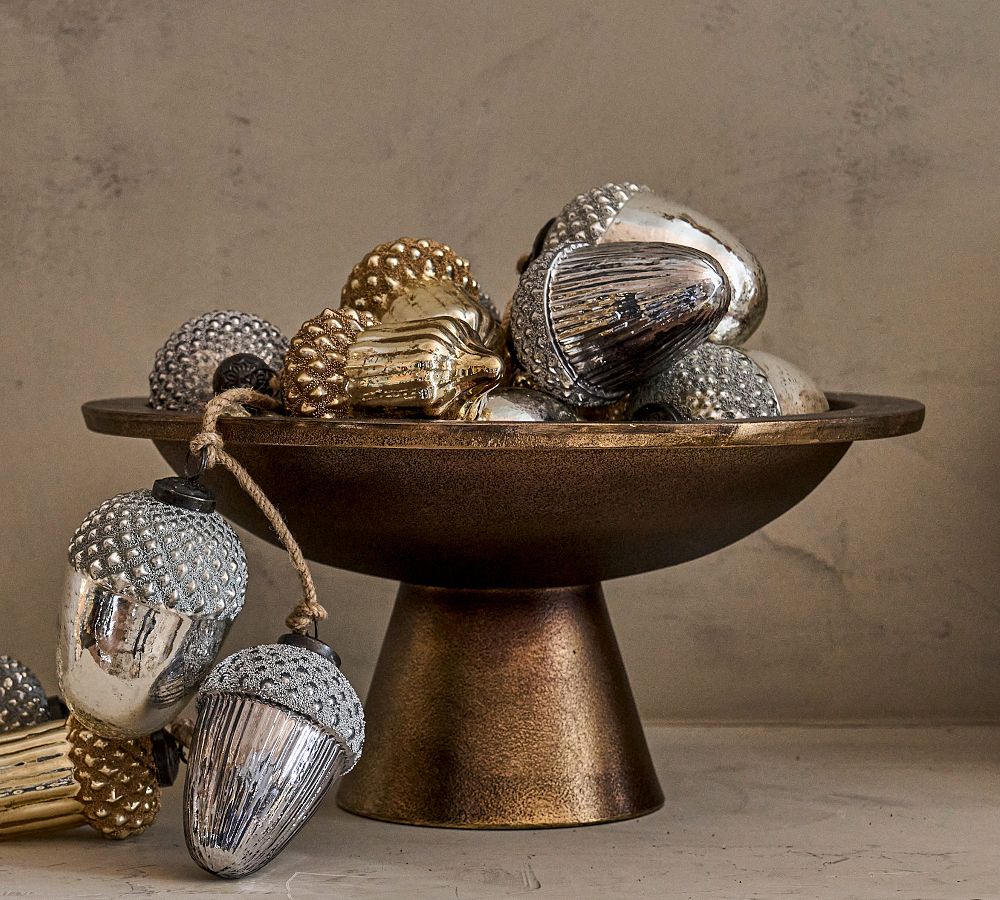 Antiqued Metal Decorative Bowl | Pottery Barn