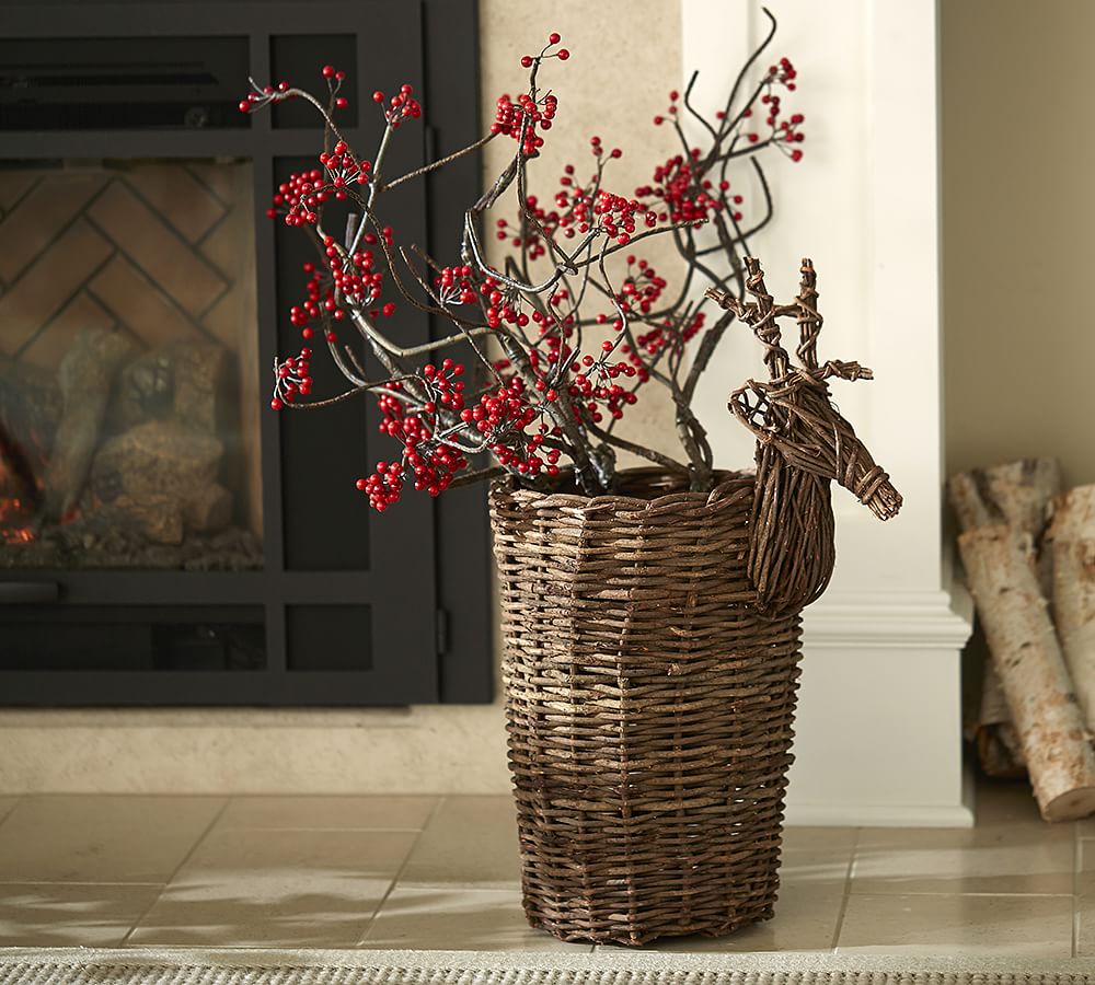 Deer Storage Basket | Pottery Barn
