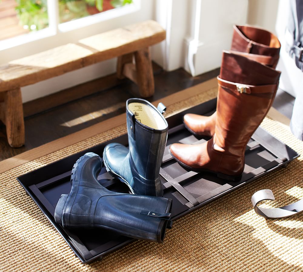 Blacksmith Boot Tray | Pottery Barn