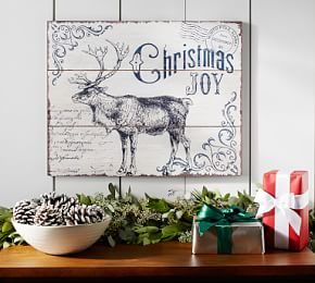 Christmas Joy Art | Wall Decor | Pottery Barn
