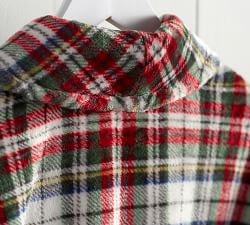 Denver Plaid Plush Robe | Pottery Barn