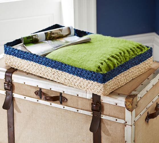 Libby Low Storage Basket | Pottery Barn