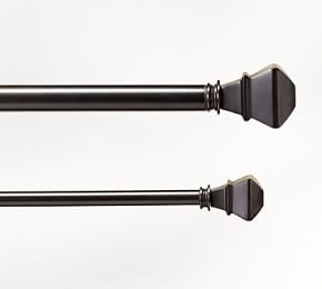 Standard Square Finial - Set of 2 | Pottery Barn