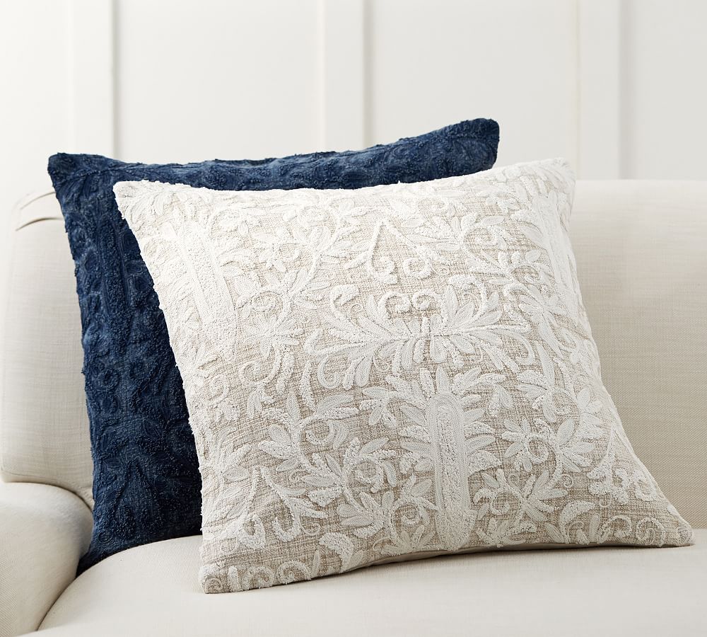 Kiptyn Embroidered Decorative Pillow Covers | Pottery Barn