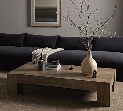 Fia Rectangular Coffee Table (70") | Pottery Barn