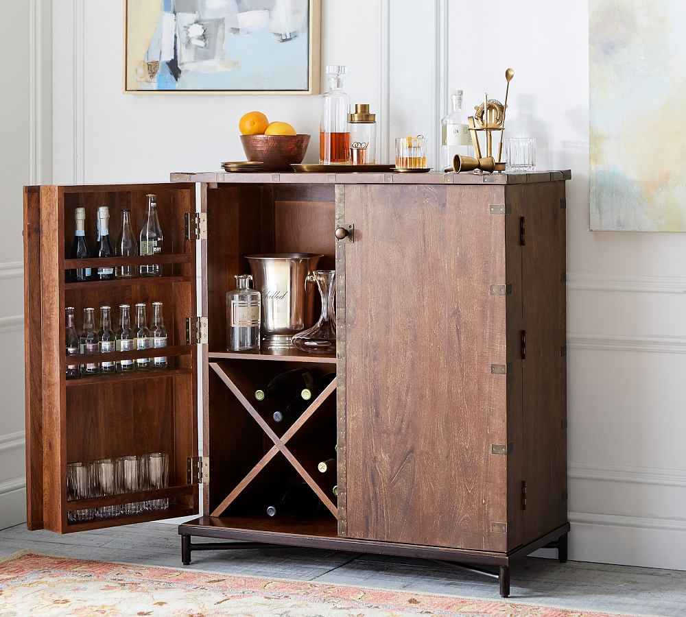 Timor Bar Cabinet | Bar Furniture | Pottery Barn