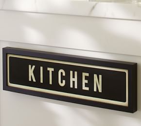 Framed Kitchen Sign | Pottery Barn