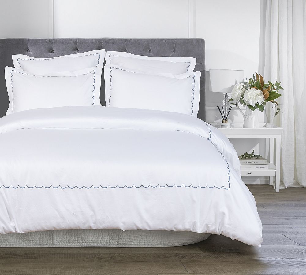 Sadee Embroidered Duvet Cover Set | Pottery Barn