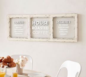 Coffee Shop Sign | Wall Art | Pottery Barn