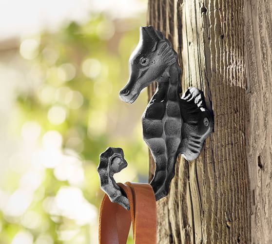 Seahorse Single Hook | Pottery Barn