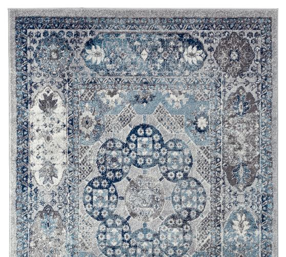 Blue Rugs: Navy + Teal Area Rugs | Pottery Barn
