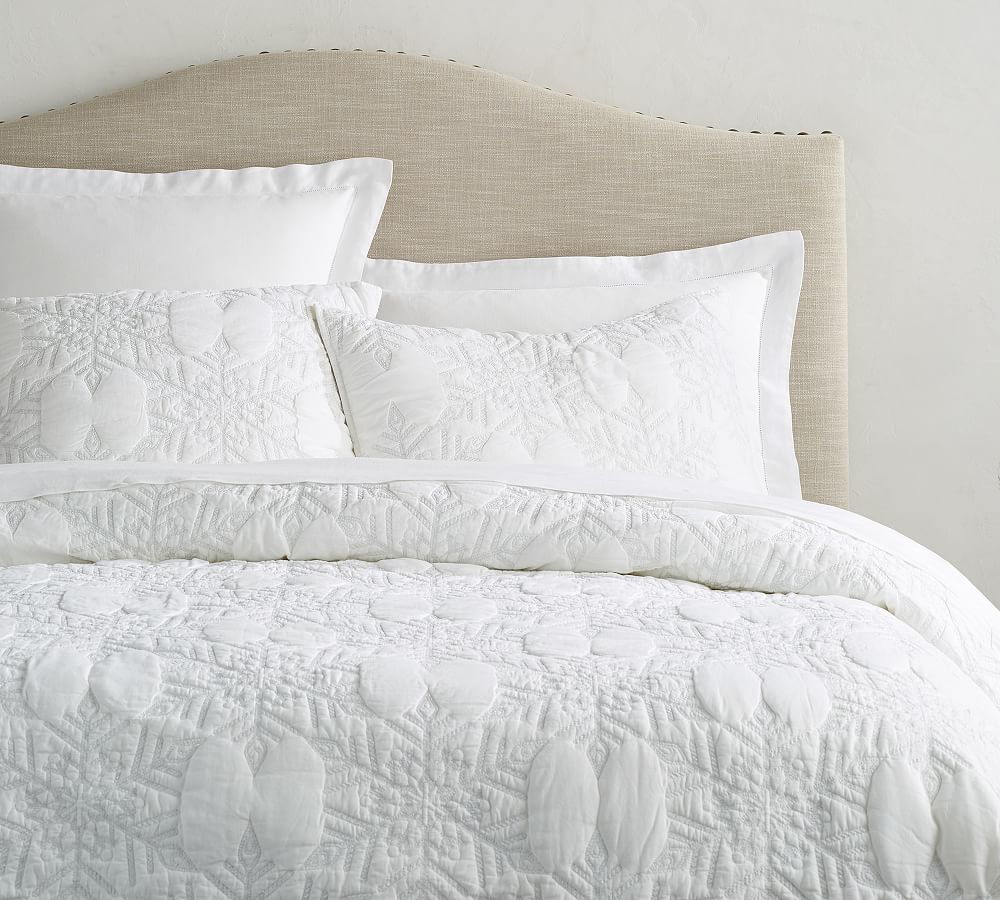 Karly Snowflake Coverlet | Pottery Barn