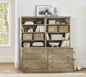 Printers Storage Bookcase Suite (18") | Pottery Barn