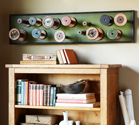 Spools Wall Art | Pottery Barn
