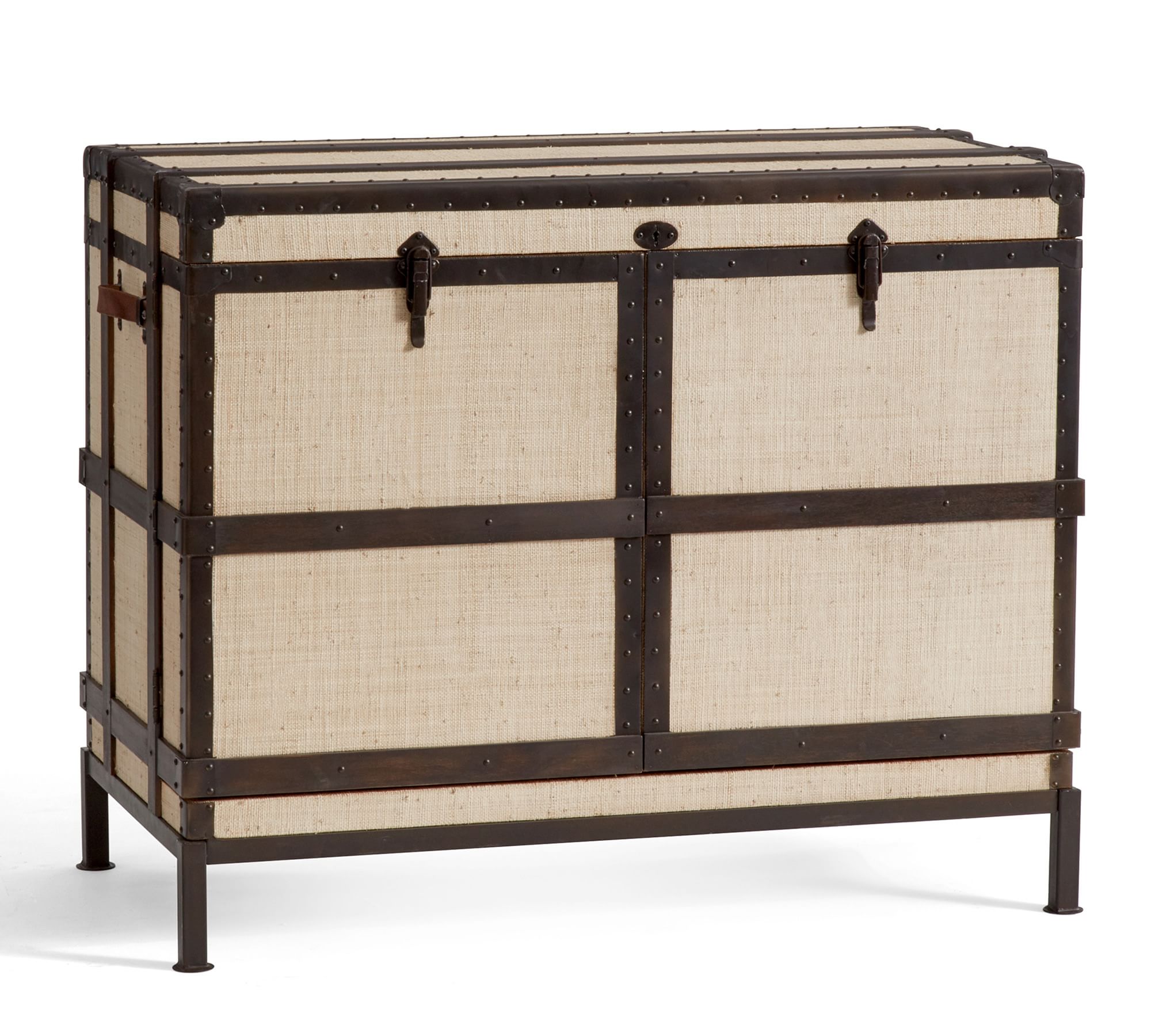 Ludlow trunk bar cabinet store