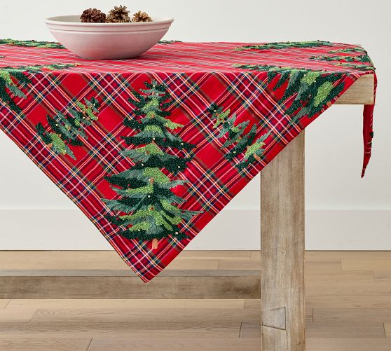 Tablecloths, Table Runners & Table Linens | Pottery Barn