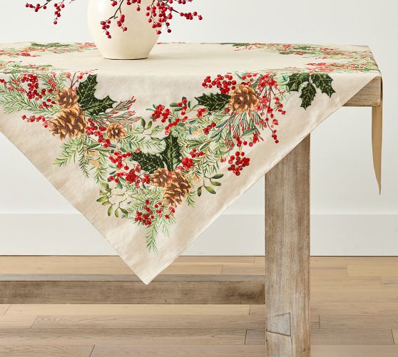 Tablecloths, Table Runners & Table Linens | Pottery Barn