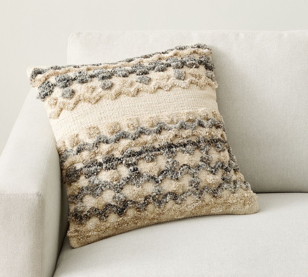 Monte Tufted Pillow | Pottery Barn