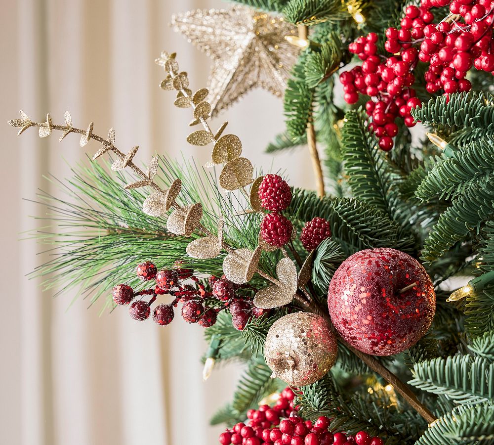 Sparkly Eucalyptus Tree Pick | Pottery Barn