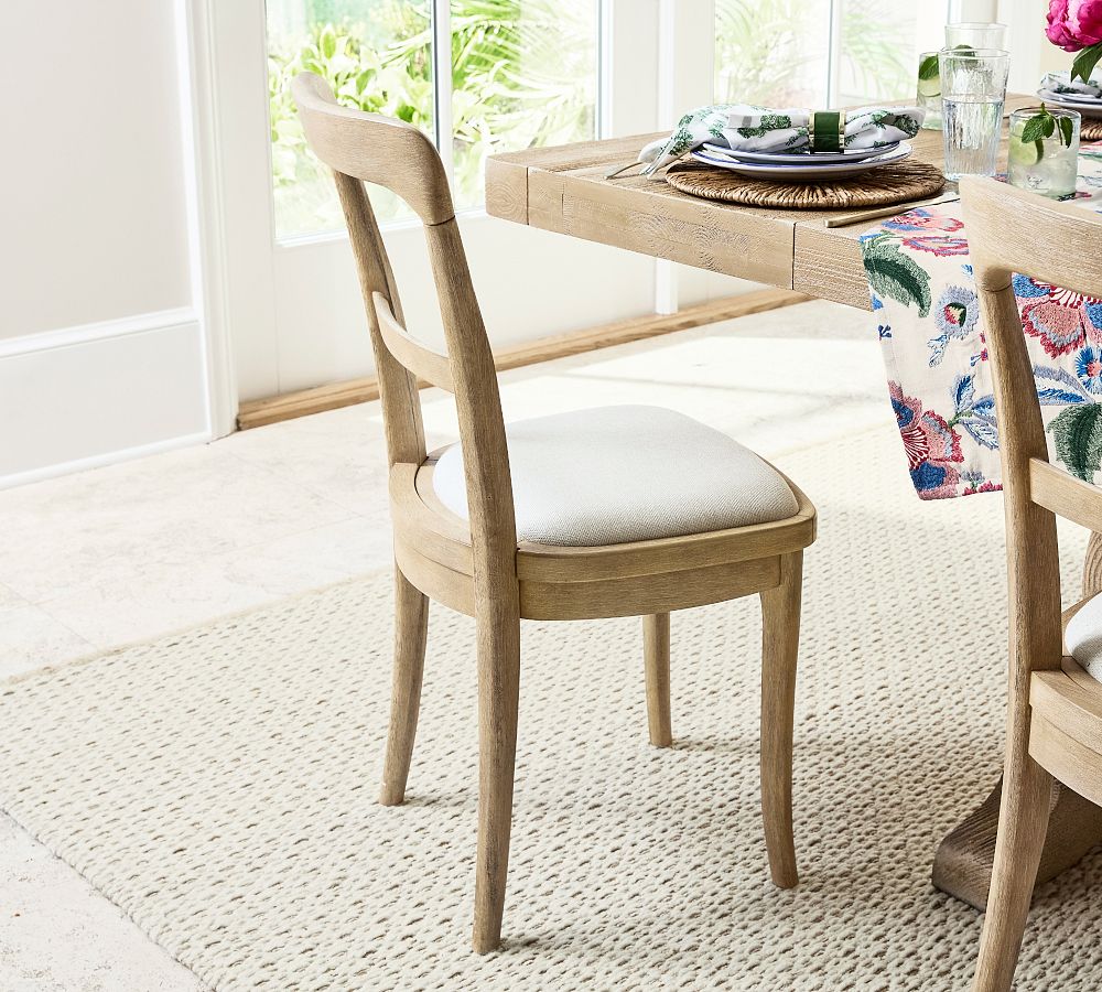 Cline Upholstered Bistro Dining Chair | Pottery Barn