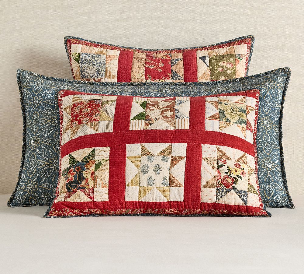 Emerson Reversible Quilted Sham | Pottery Barn