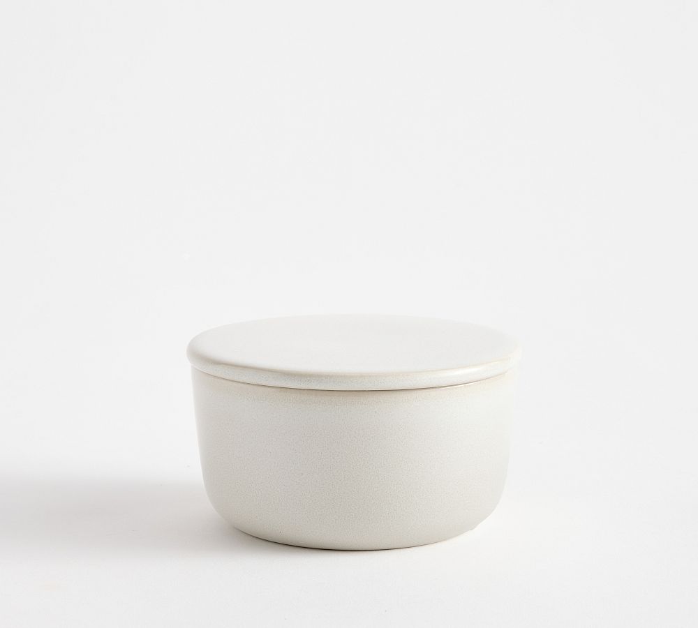 Mason Stoneware Butter Keeper | Pottery Barn
