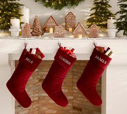 Gingerbread Stocking Holder | Pottery Barn