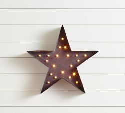 Galvanized Marquee Star | Pottery Barn
