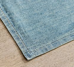 Denim Cotton Placemats | Pottery Barn