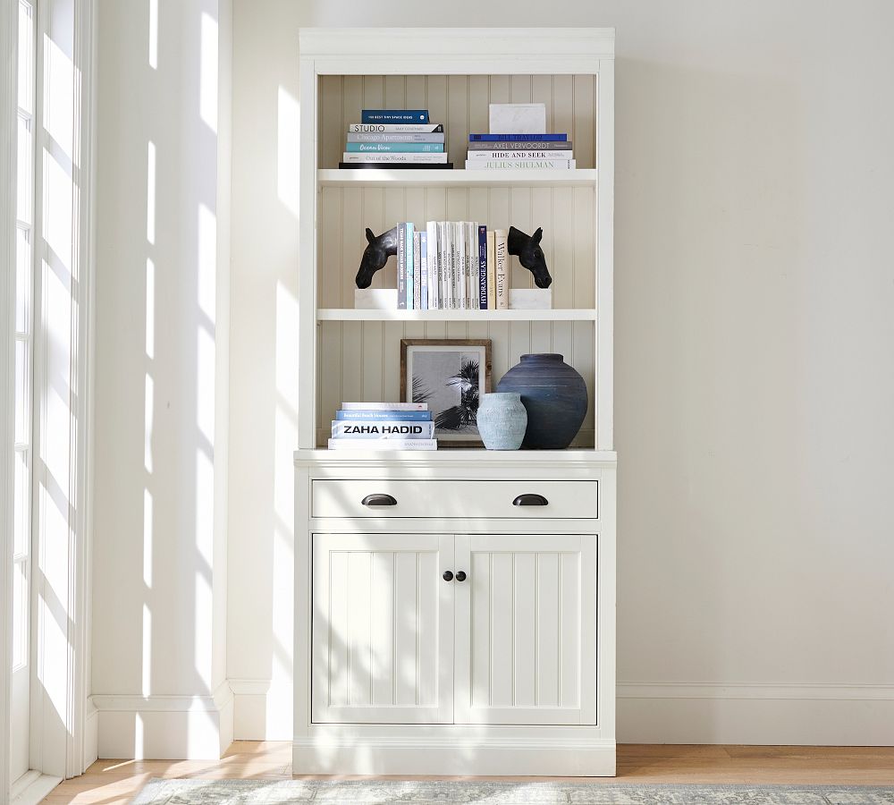 Pottery Barn White Shelvesnull