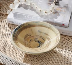 Handcrafted Marbled Ceramic Collection | Pottery Barn