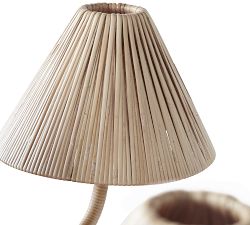 Dayna Round Rattan Chandelier (30") | Pottery Barn