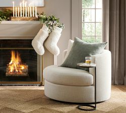 Balboa Swivel Chair | Pottery Barn