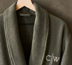Waffle Weave Resort Robe | Pottery Barn