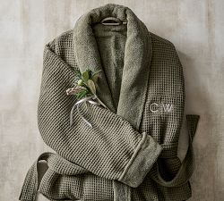 Waffle Weave Resort Robe | Pottery Barn