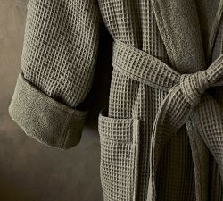 Waffle Weave Resort Robe | Pottery Barn